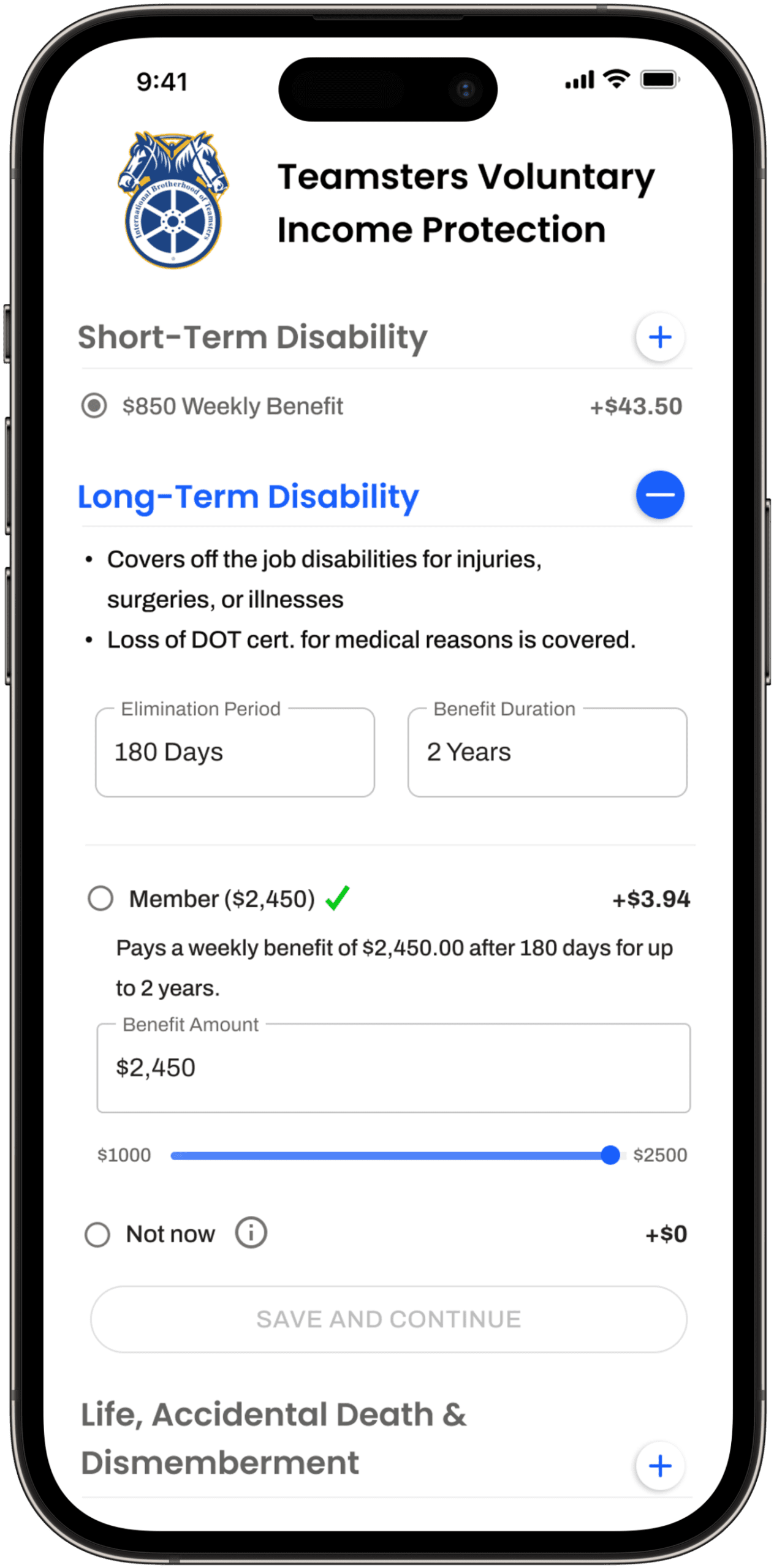 Long-Term Disability | Teamsters VIP+ Plan